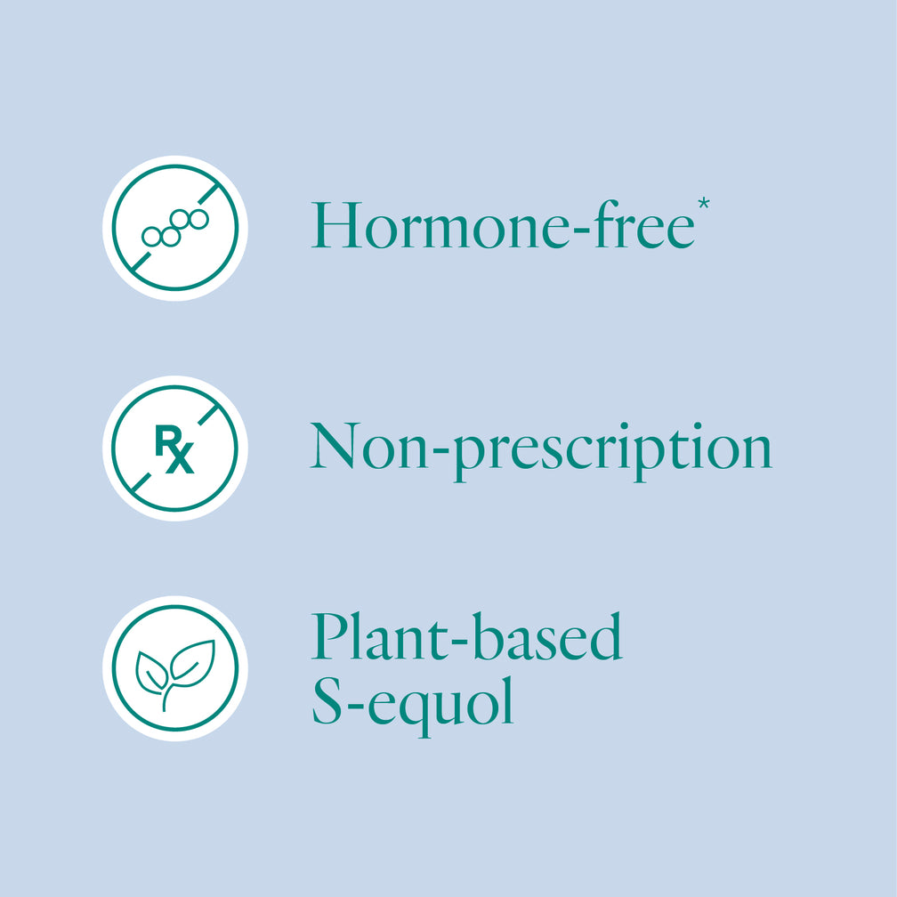 Menopause Supplement: S-equol Multi-Symptom Relief