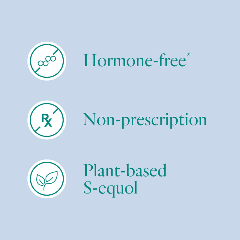 Menopause Supplement: S-equol Multi-Symptom Relief