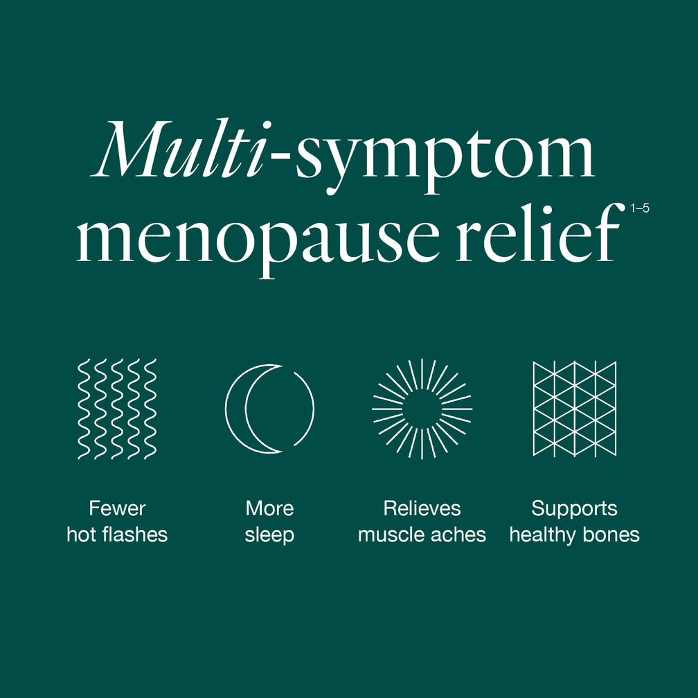 Menopause Supplement: S-equol Multi-Symptom Relief